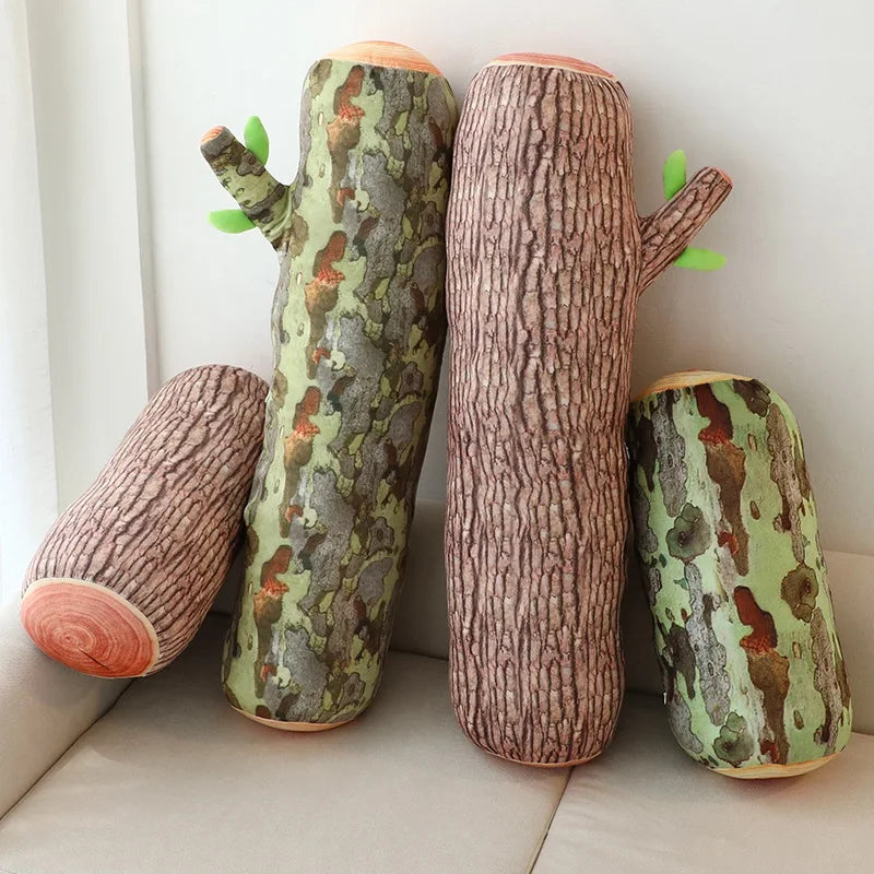 Green Forest Log Cushion with Branch – KASIE's Room