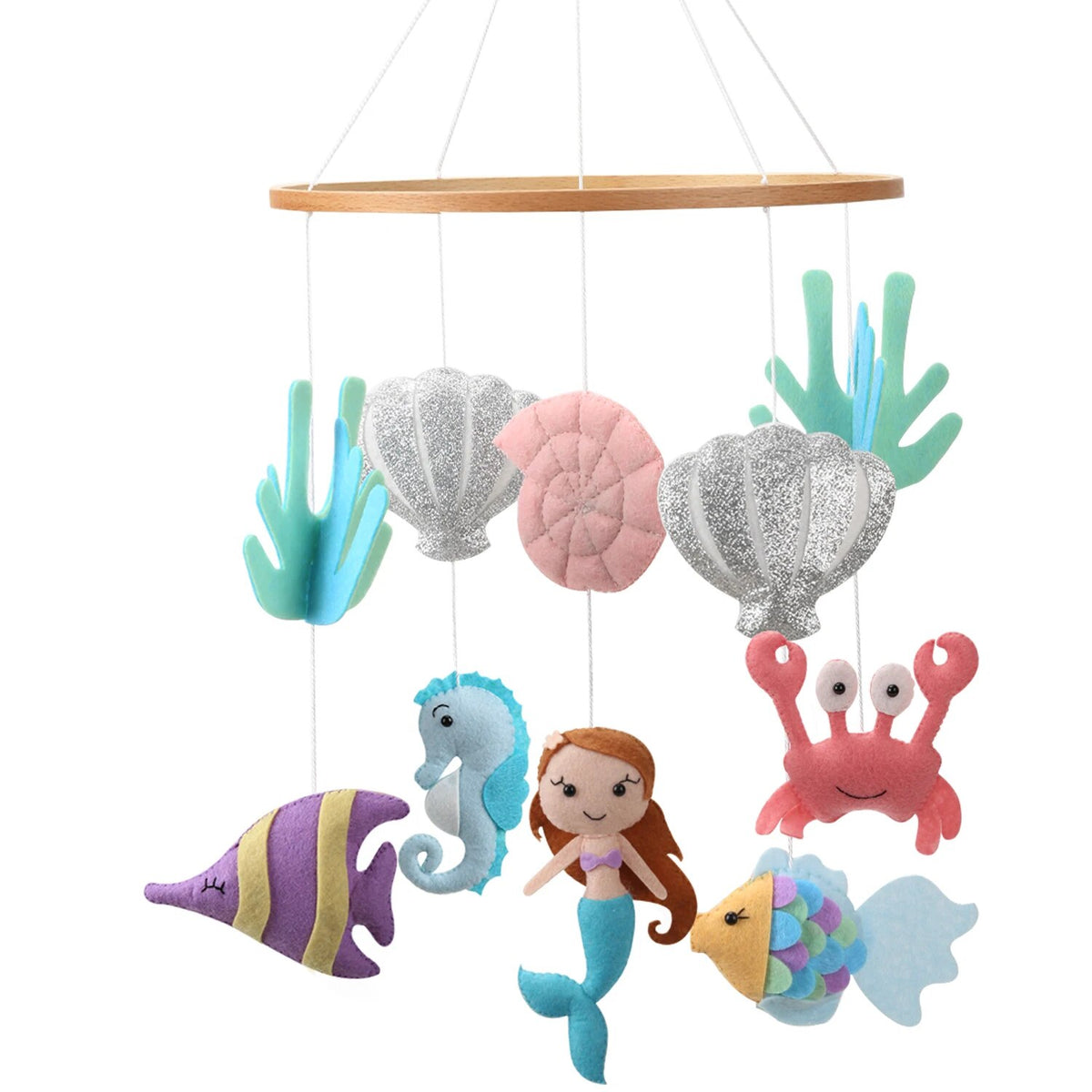 Sleepy Time Felt Mobiles - Undersea & Mermaid – KASIE's Room